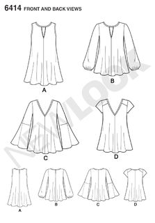6414 - Sewing- Patterns- NZ - dresses, childrens, babies, toddlers ...