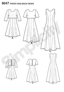 8047 - Sewing- Patterns- NZ - dresses, childrens, babies, toddlers ...