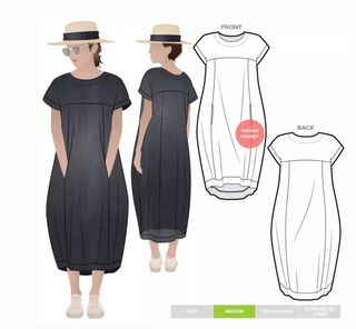 SYDNEY DESIGNER DRESS - Sewing- Patterns- NZ - dresses, childrens ...