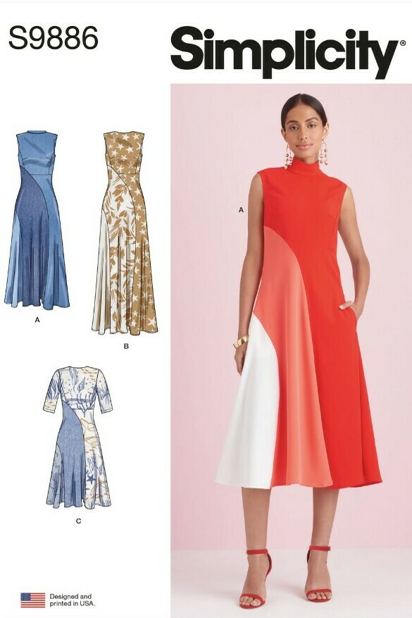 9886 - Preorder - Sewing- Patterns- NZ - dresses, childrens, babies ...