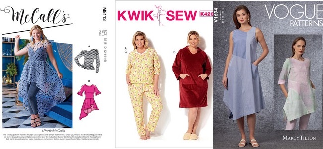Sewing Patterns- Simplicity, Burda, New Look, Vogue, Kwik Sew. Out of ...